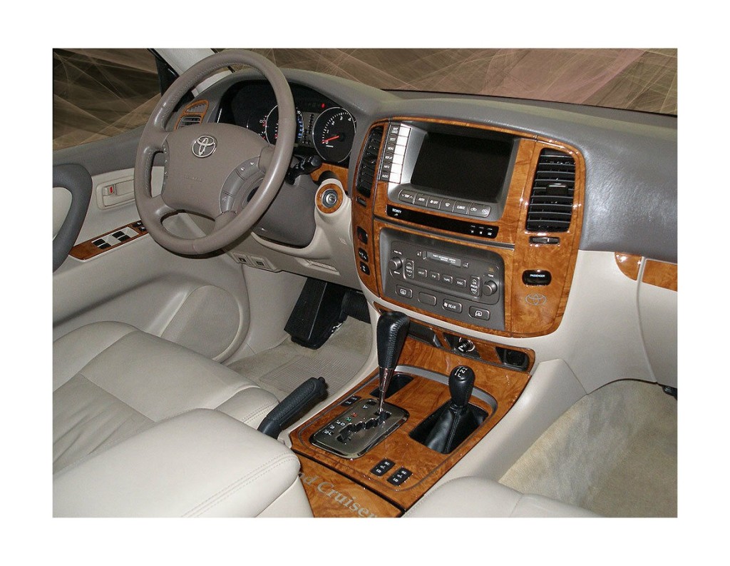 Toyota Land Cruiser 100 2003-2007 With NAVI. Automatic Gear BD ...