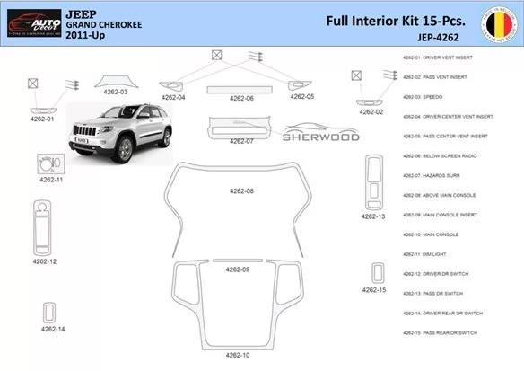 Jeep Grand Cherokee Interior Trim Kits | Cabinets Matttroy