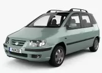 HYUNDAI MATRIX Dashboard Interieurdecoratie cockpitdecoratie